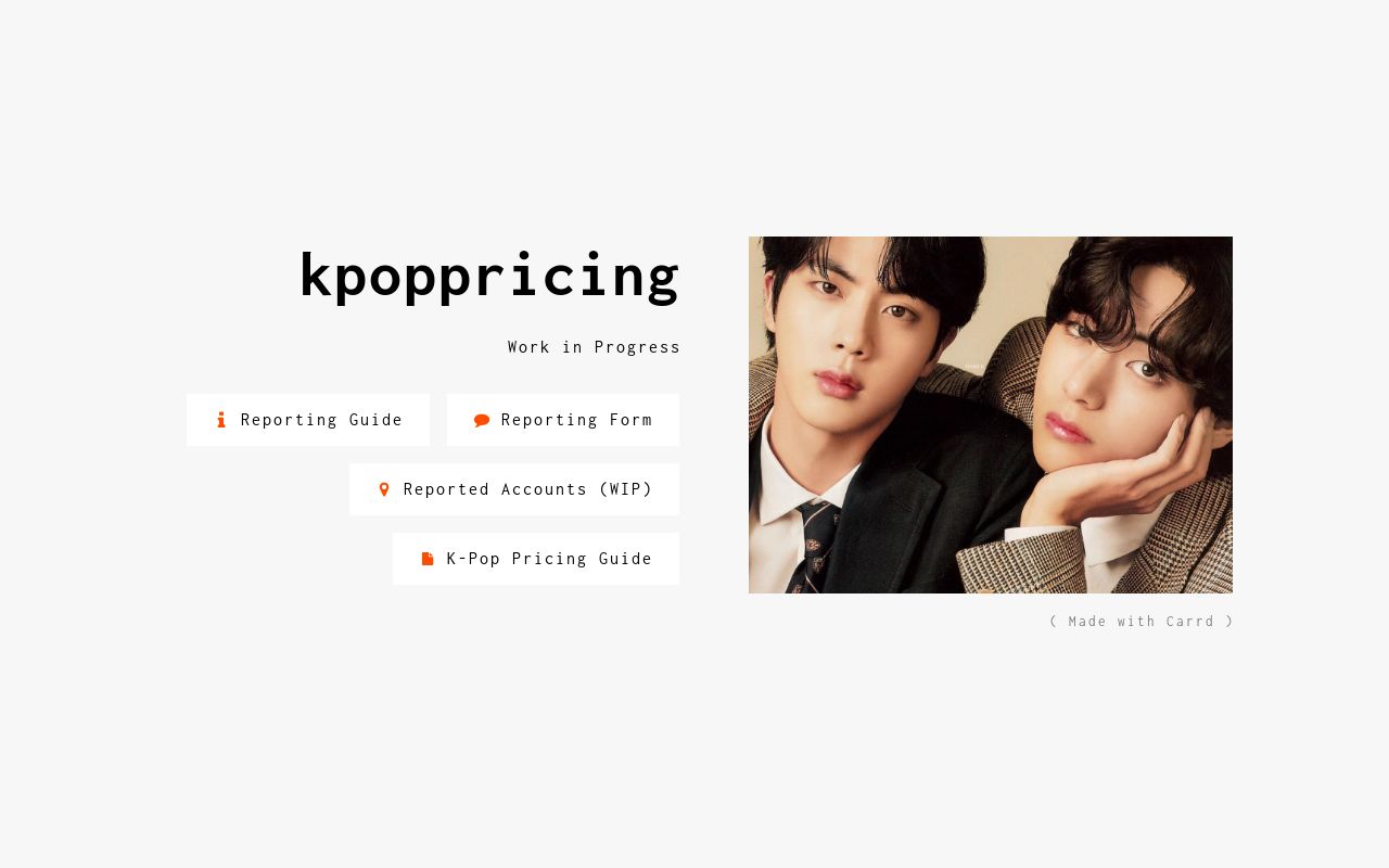 kpoppricing
